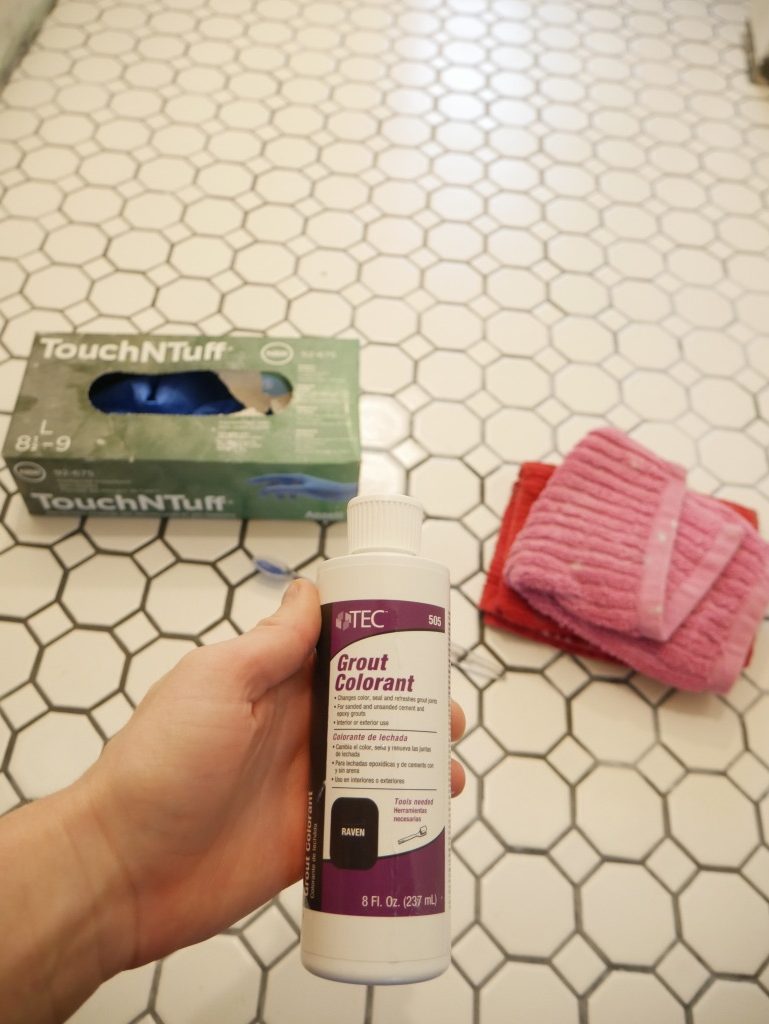 How to Dye Grout - Sima Spaces