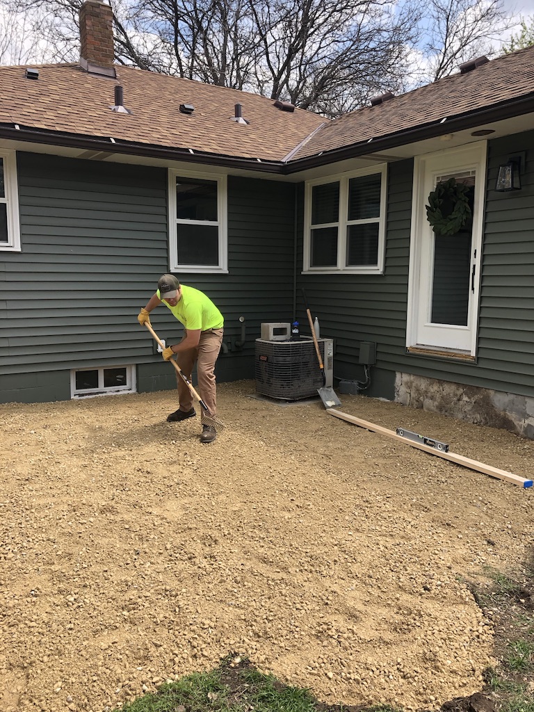 How to Lay a Paver Patio - Sima Spaces