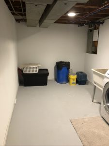 Our 1950's Basement Remodel Reveal: From Wood-Paneled to White and ...