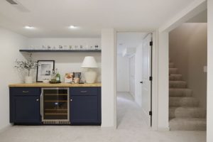 Our 1950's Basement Remodel Reveal: From Wood-Paneled to White and ...