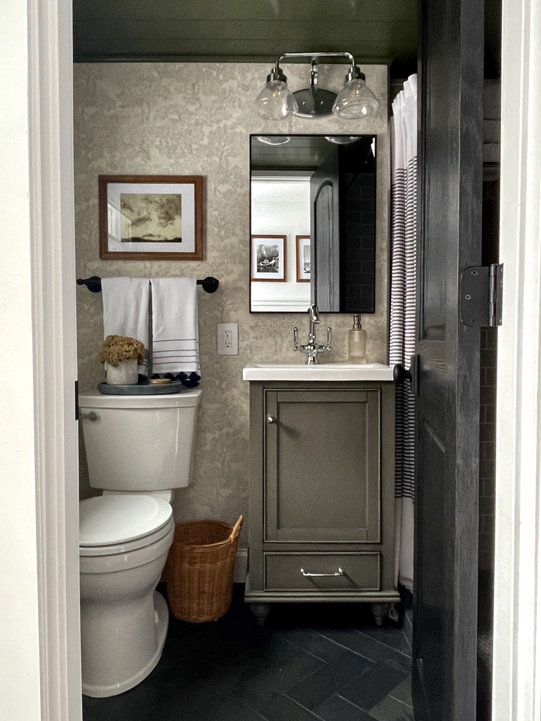 Modern Traditional Bathroom Renovation - Sima Spaces