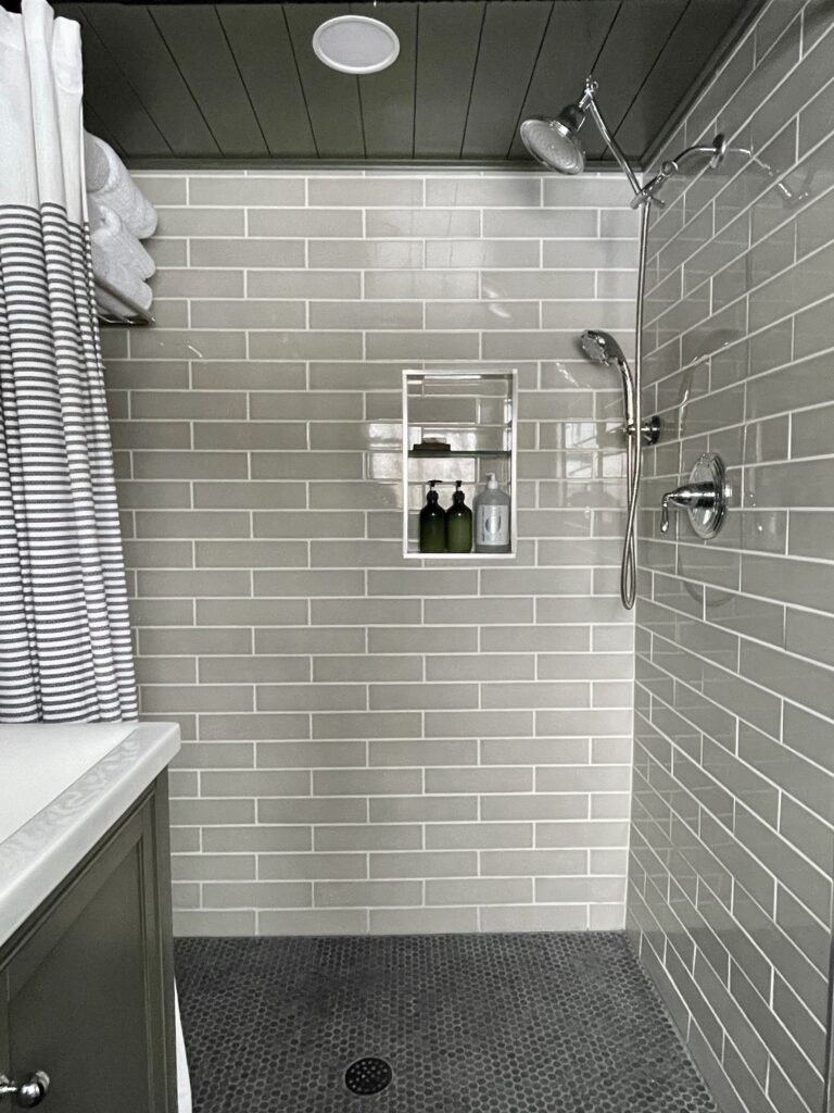 Modern Traditional Bathroom Renovation - Sima Spaces